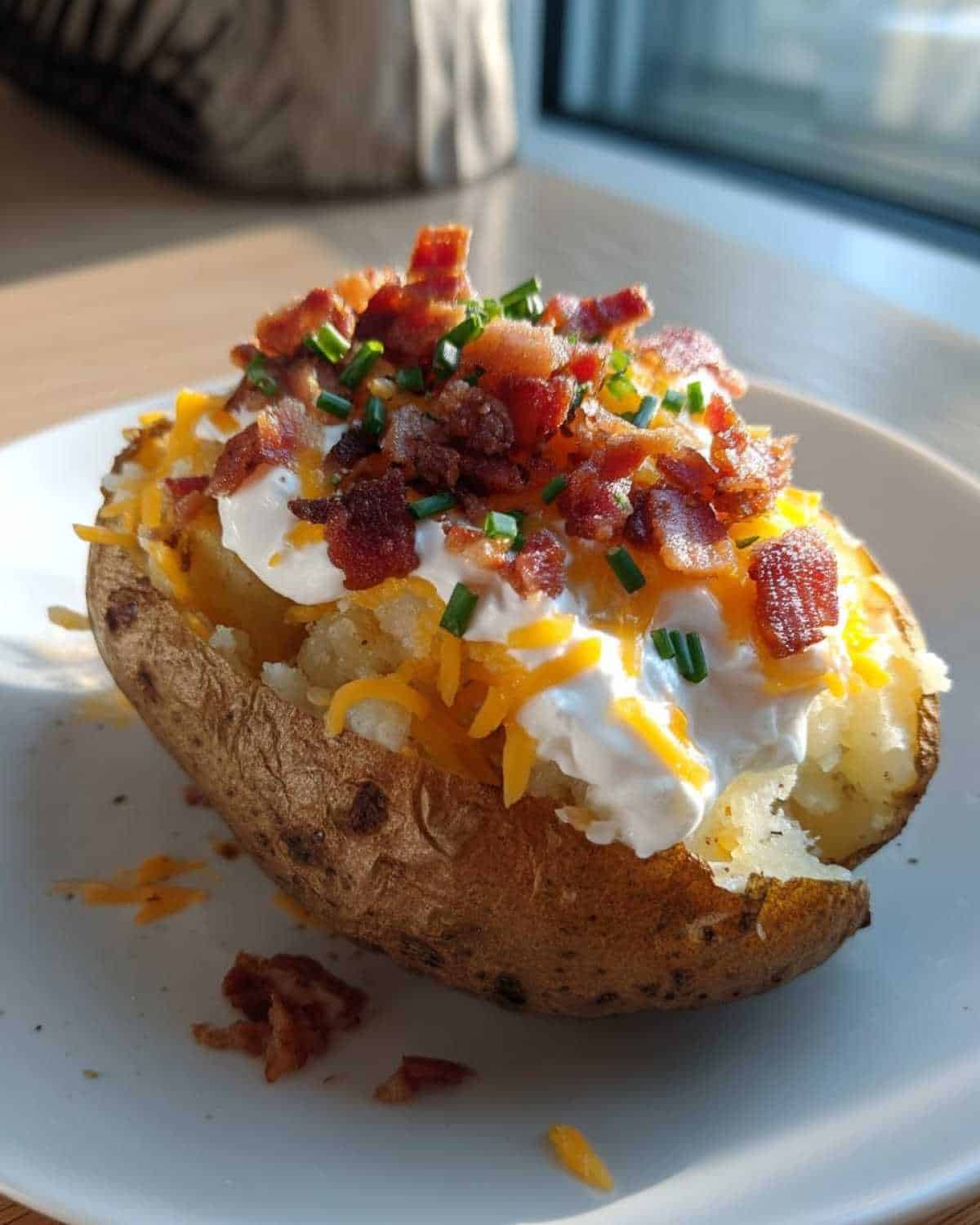 Amazing Baked Potato Bar for 4 Hungry Kids - childrecipe.com