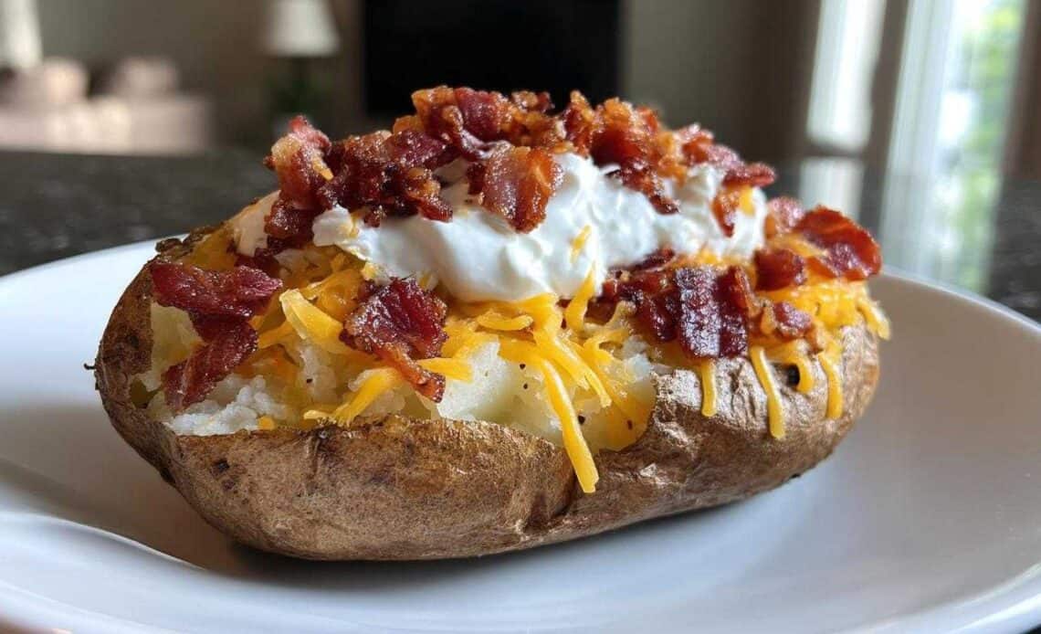 Amazing Baked Potato Bar for 4 Hungry Kids - childrecipe.com