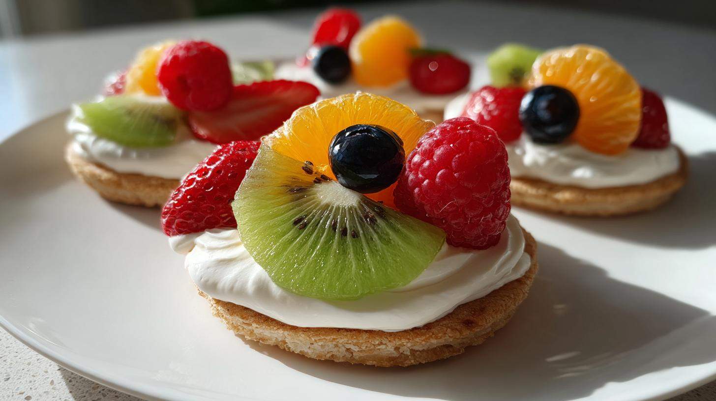Amazing Mini Fruit Pizzas on Watermelon Slices for Kids in 1 step ...