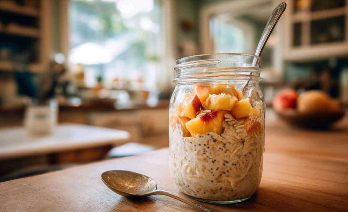 Peachy Keen Overnight Oats for Kids: A Joyful Morning Awaits in 1 Easy ...