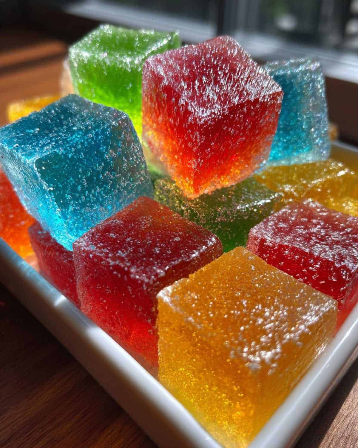Rainbow Gelatin Cubes for Kids: Fun Jiggly Snack That Makes 4 Colors ...