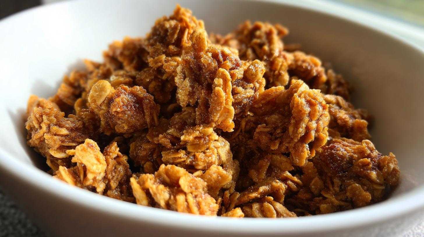Kid-Friendly Almond Butter Granola will Amaze - childrecipe.com