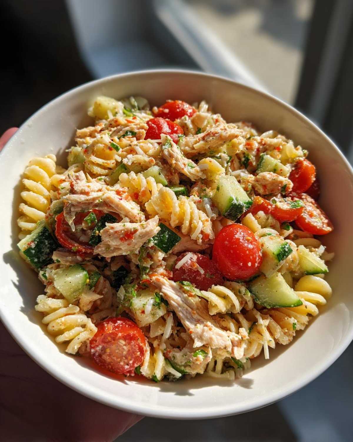 Kid-Friendly Basil Chicken Pasta Salad: 3 Genius Tricks for Happy Kids ...