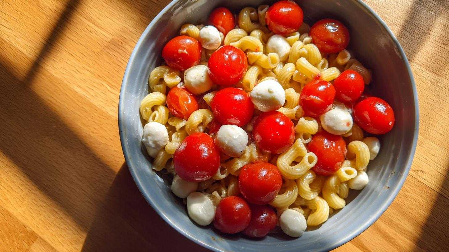 Kid-Friendly Fresh Tomato Pasta Salad: 1 Parent's Joy - childrecipe.com