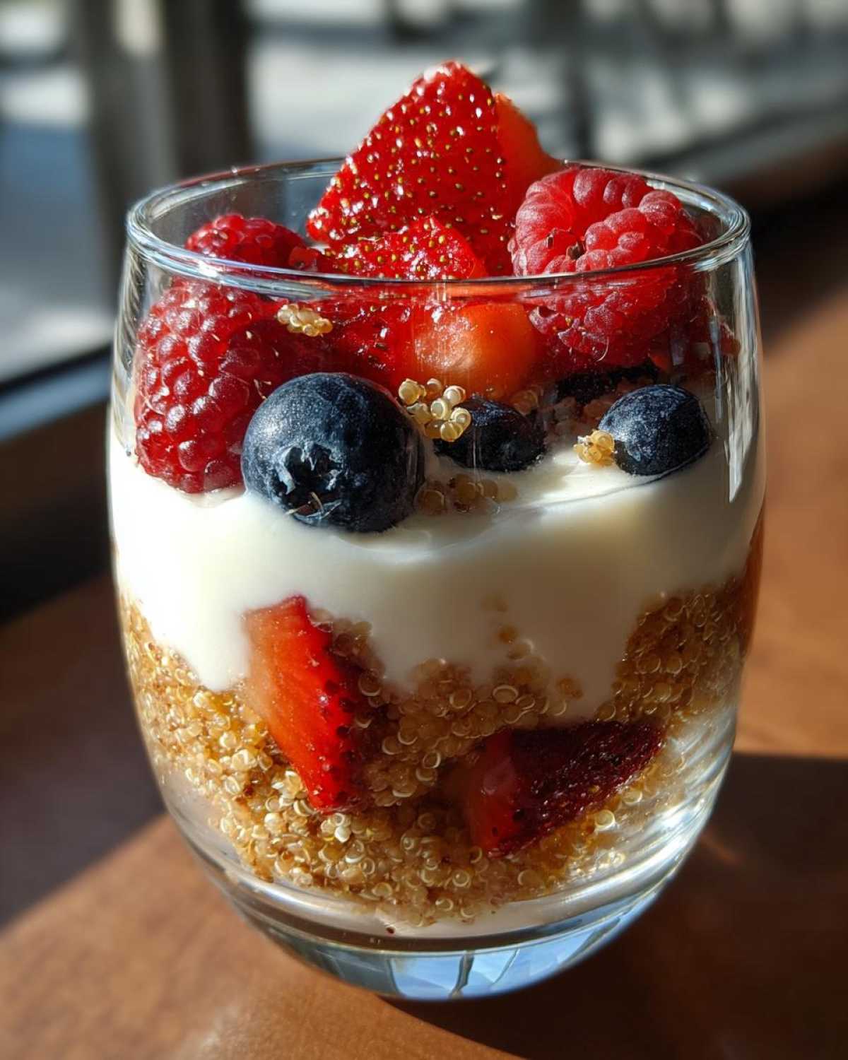 Kid-Friendly Fruit and Yogurt Parfait With Quinoa - childrecipe.com