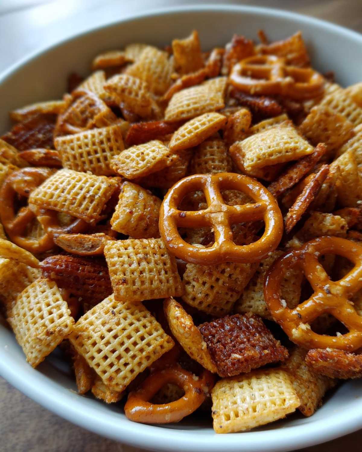 Kid-Friendly HOMEMADE CHEX MIX: 1 Secret to Happy Kids - childrecipe.com