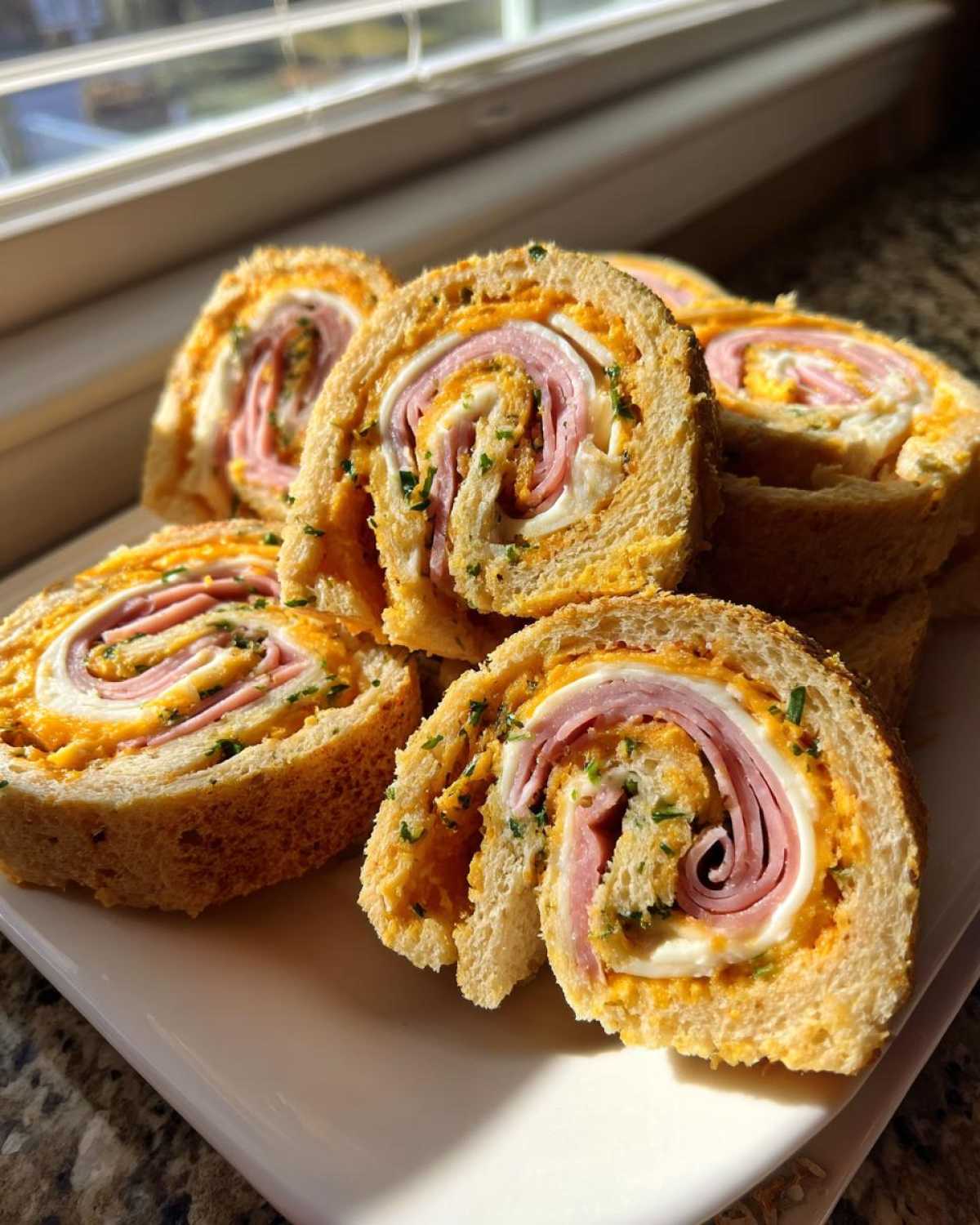Amazing Kid-Friendly Ham & Cheese Pinwheel Sandwiches: 10 Minutes to ...