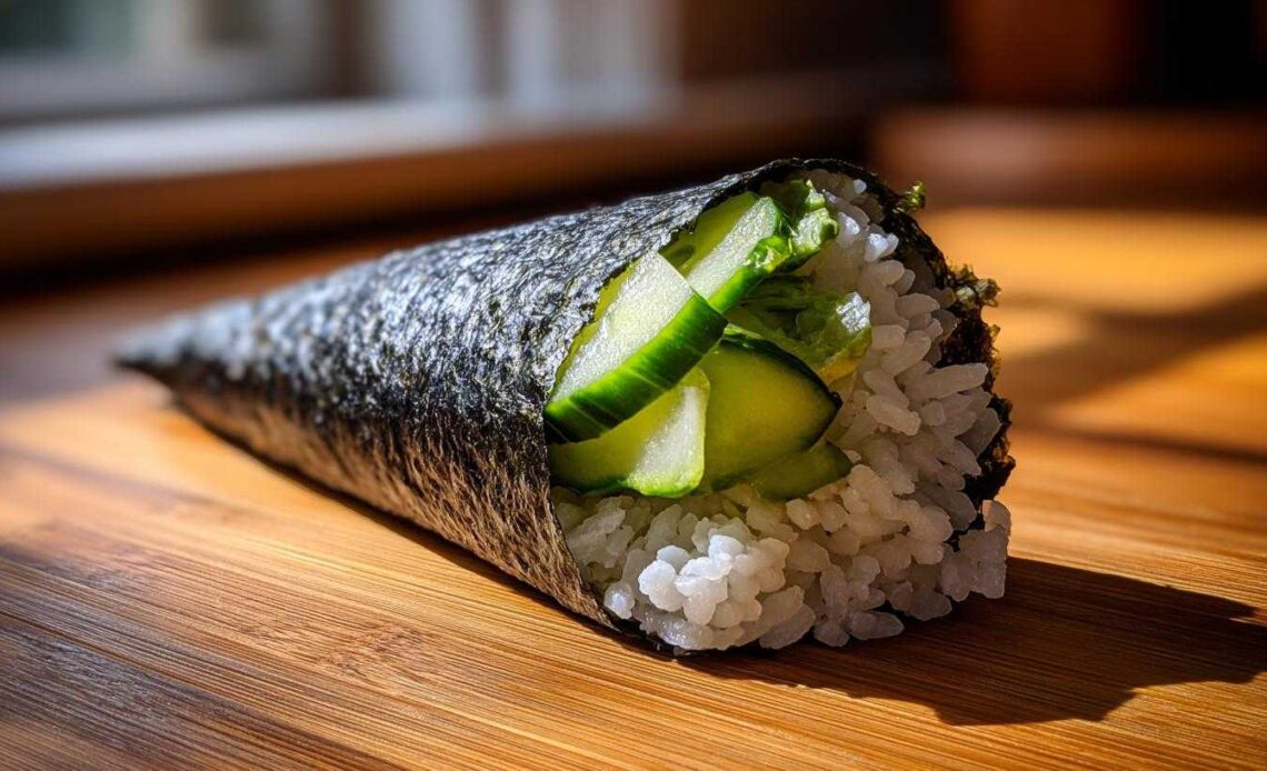 Amazing Kid-Friendly Kid-Friendly Sushi Hand Rolls in 6 Steps ...
