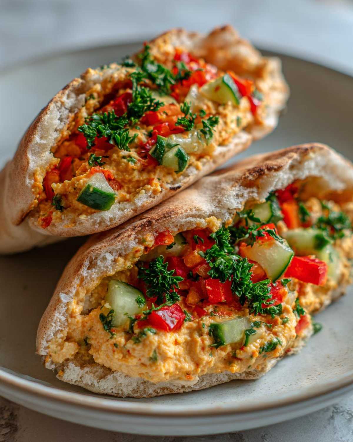 Delicious Kid-Friendly Mediterranean Veggie Pita Pockets: 1 Secret for ...