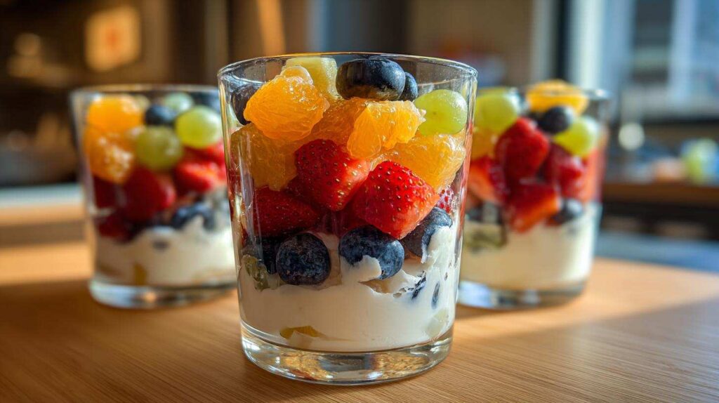 Kid-Friendly Rainbow Fruit Yogurt Parfaits: A 1-Minute Trick ...