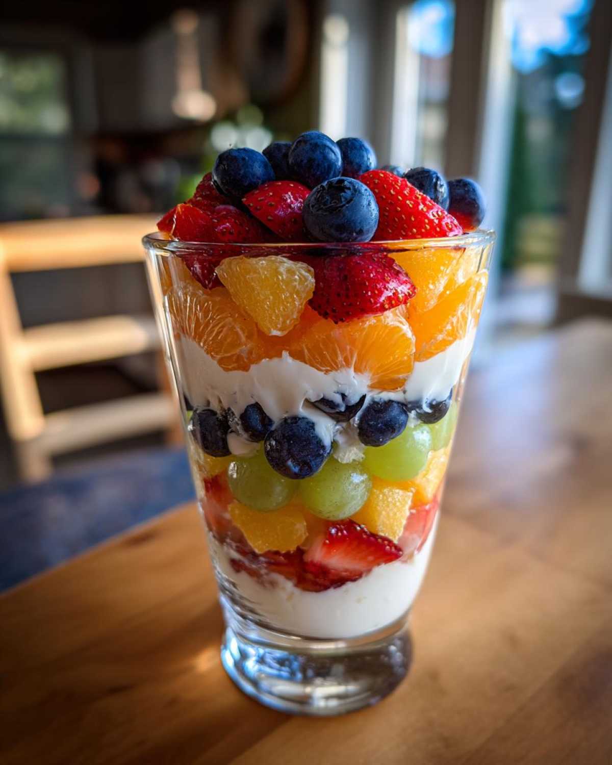 Kid-Friendly Rainbow Fruit Yogurt Parfaits: A 1-Minute Trick ...