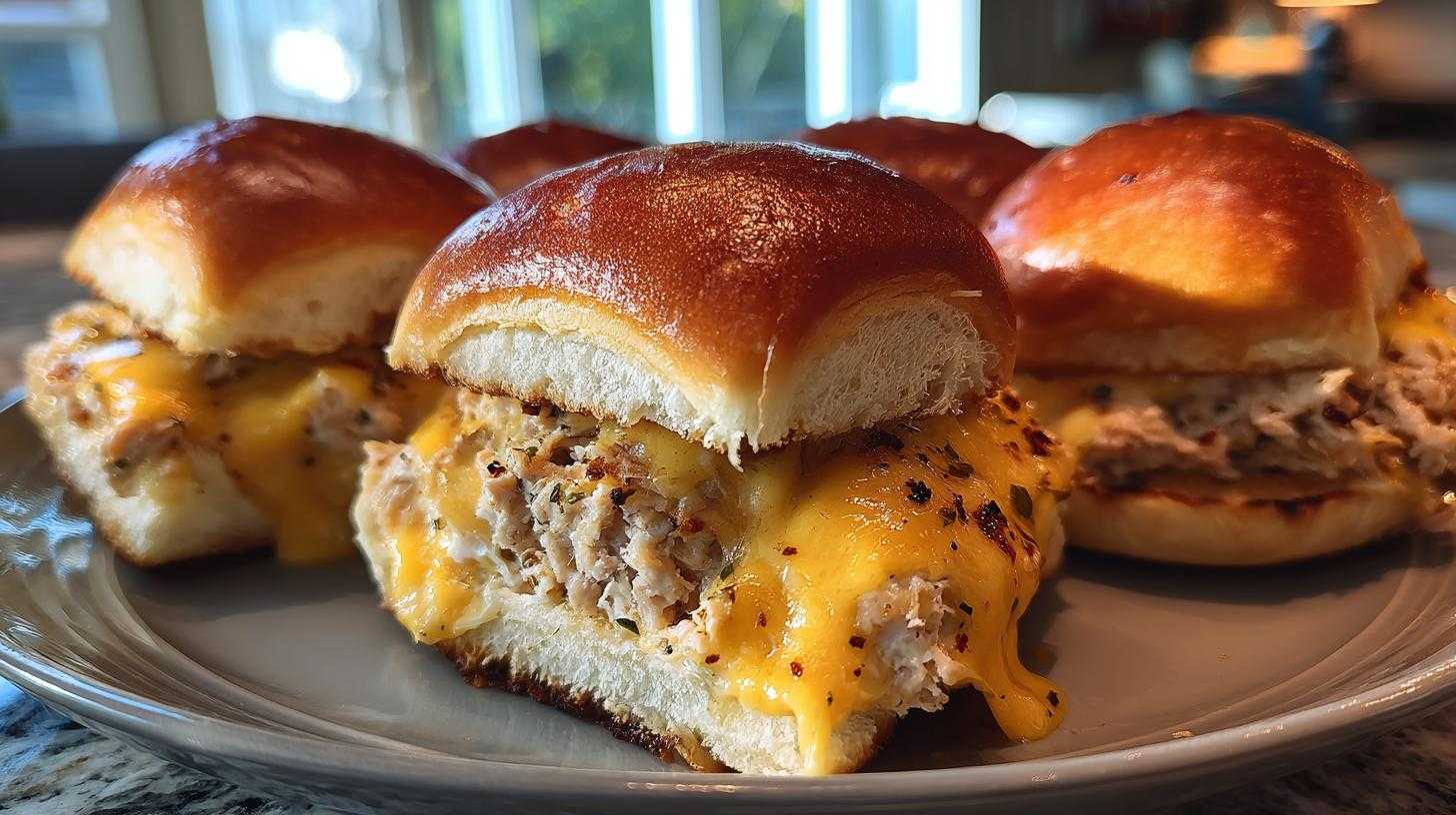 Amazing Kid-Friendly Tuna Melt Sliders Feast - childrecipe.com