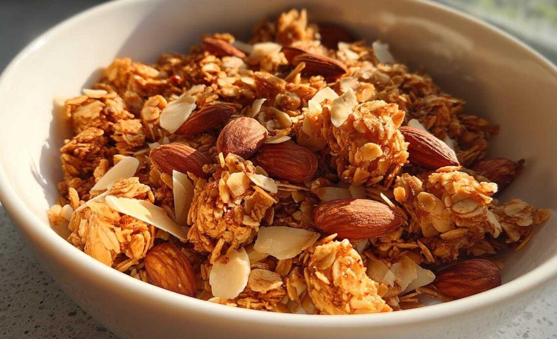 Powerful Kid-Friendly Vanilla Almond Granola Secret - childrecipe.com