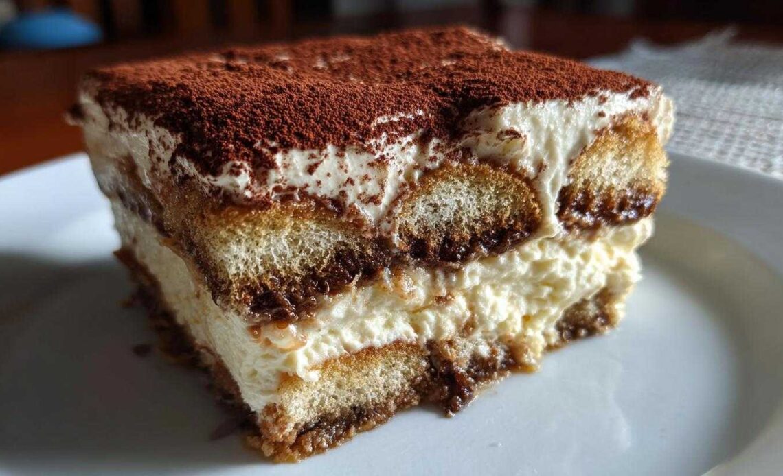 Authentic Classic Tiramisu (Italian Dessert) Recipe - childrecipe.com