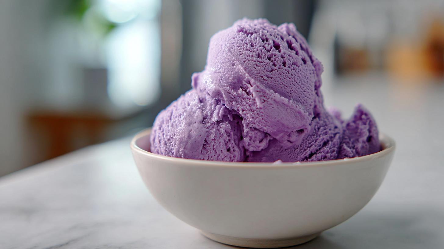 Ube Purple Yam Ice Cream: 1 Divine Treat - childrecipe.com