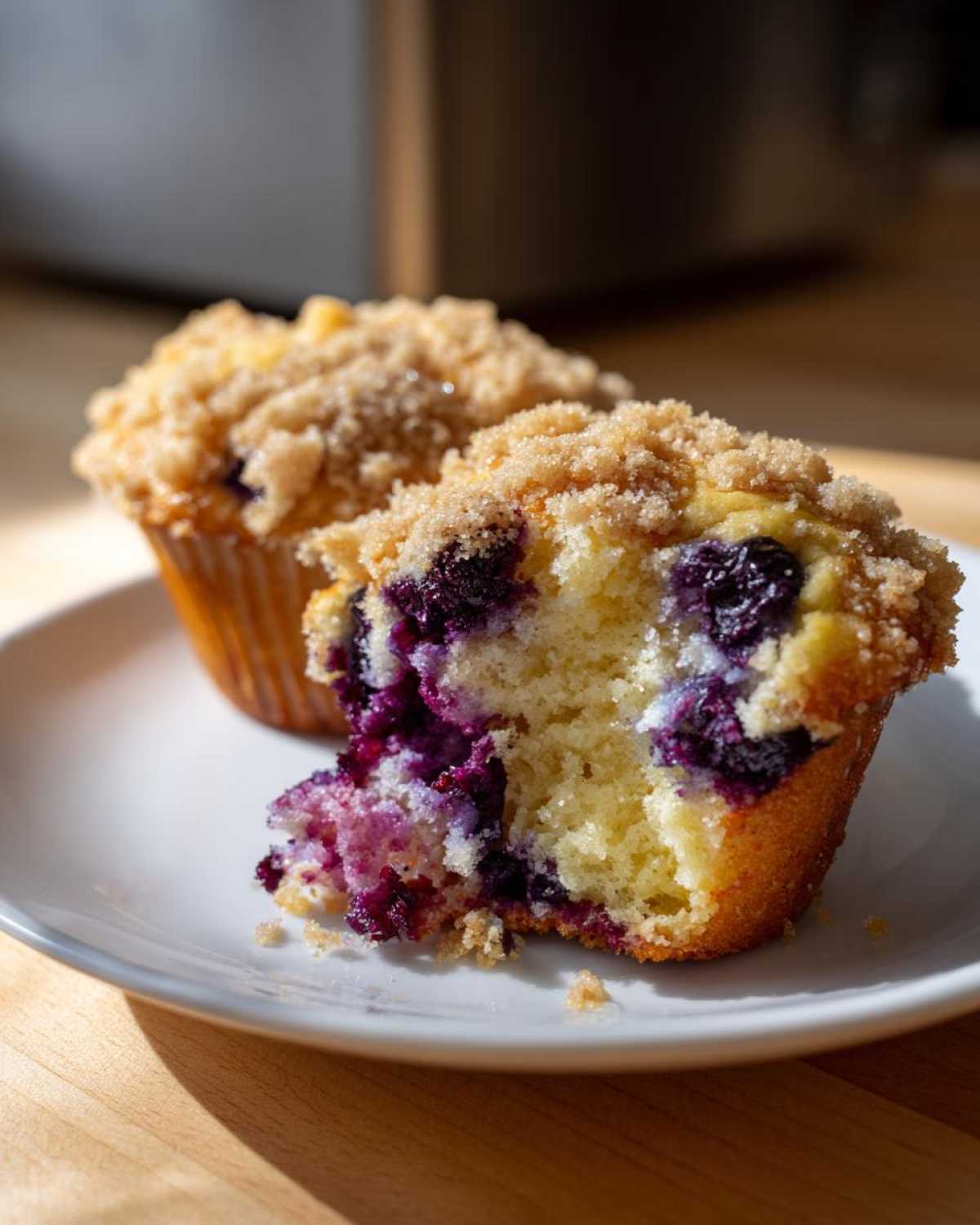 Fluffy blueberry muffin: 1 amazing bakery secret - childrecipe.com